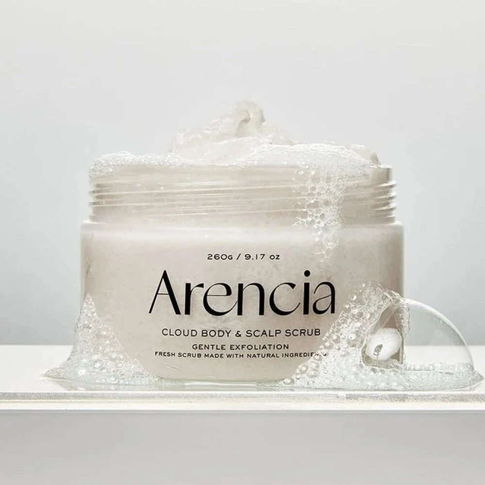 Arencia - Fresh Cloud Body and Scalp Scrub, White Tea and Neroli ...