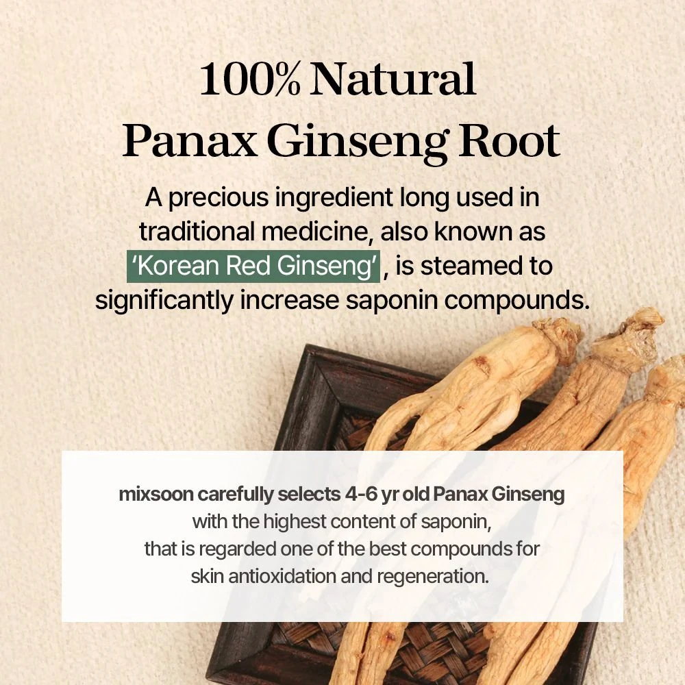 MIXSOON - Panax Ginseng Root Essence | SkinGuru24